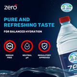 Al Ain Zero Bottled Drinking Water pH-Neutral Hydration 1.5L – Pack of ...
